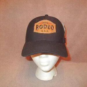 ouray | Accessories | Vtg 9s Rodeo Usa Snapback Hat Patch Embroidered ...